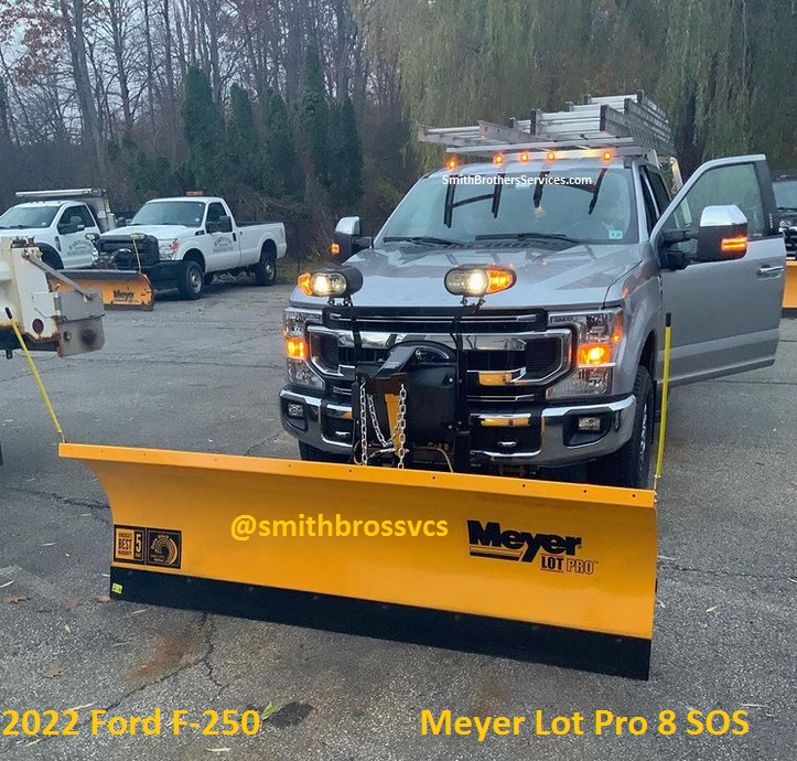 Smith Brothers Services - 2022 Ford F-250 Meyer Lot Pro 8 Install